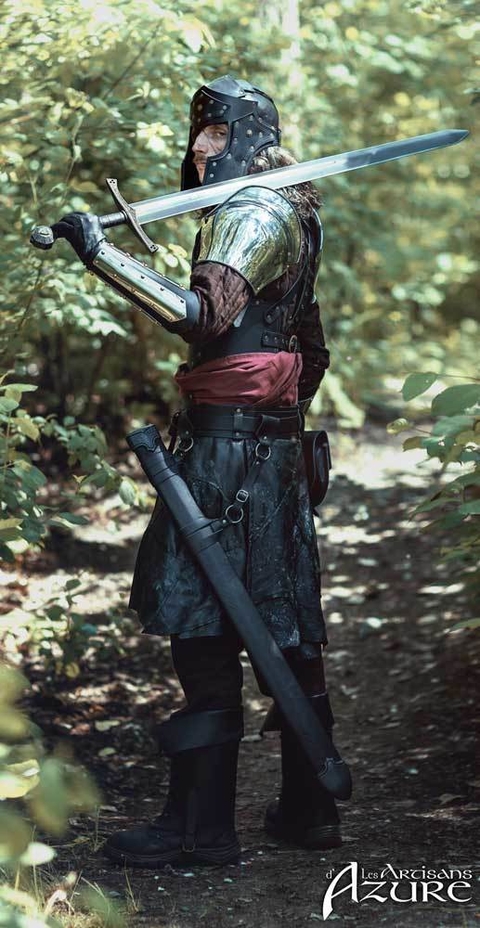 Medieval Mercenary Costume ACTIVE INDUSTRIES Medieval Knight Gothic